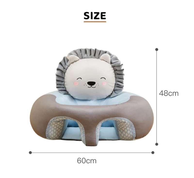 Baby Learning to Sit - Supportive Sofa Seat Trainer