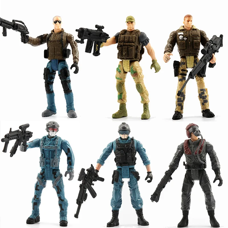 OEM Injection Character Toys Plastic Figurine US Army men Soldiers Toy ...