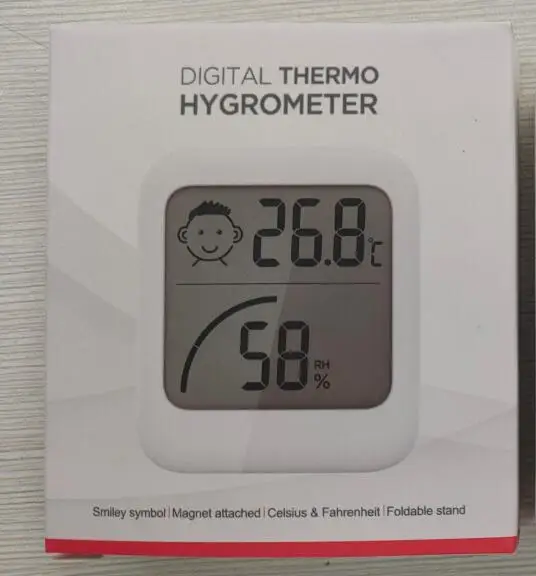 Small Digital Thermo-hygrometer With Backlight Household Indoor Digital ...