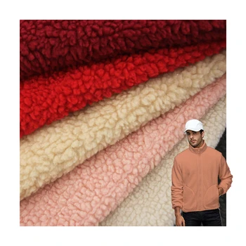 Wholesale New Style 100 Polyester Teddy Fleece Fabric Free Sample Super ...