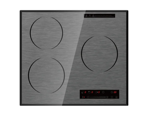 Cb Combi Electric Ceramic Cooker 3 Hobs Induction Cooktop Multi Cooking ...