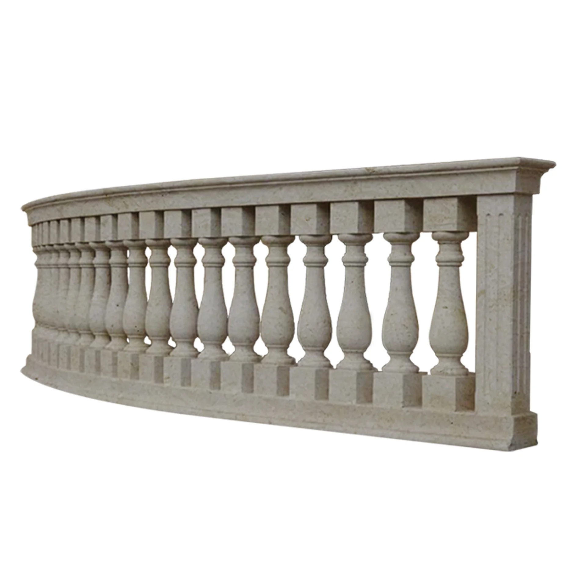 GRC precast fiber cement baluster stair railing balustrades Custom made ...