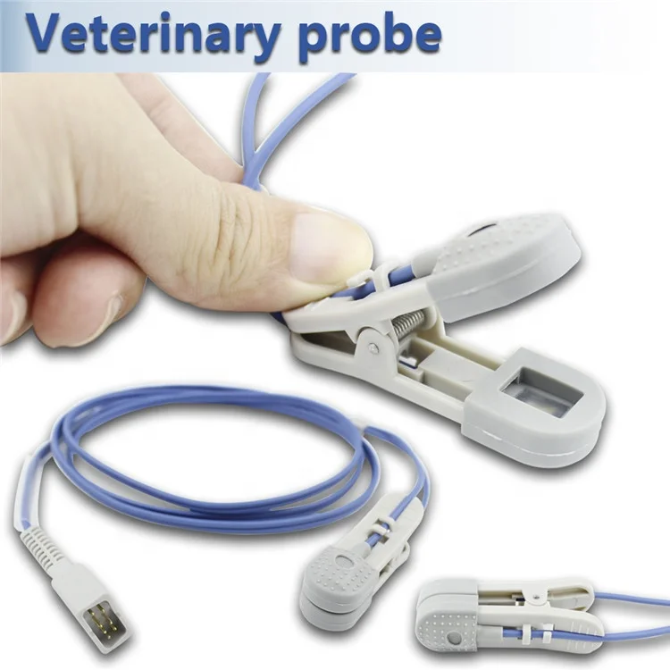 5 Inch Portable Veterinary Vet Vital Sign Monitor Pulse Oximeter Etco2 ...