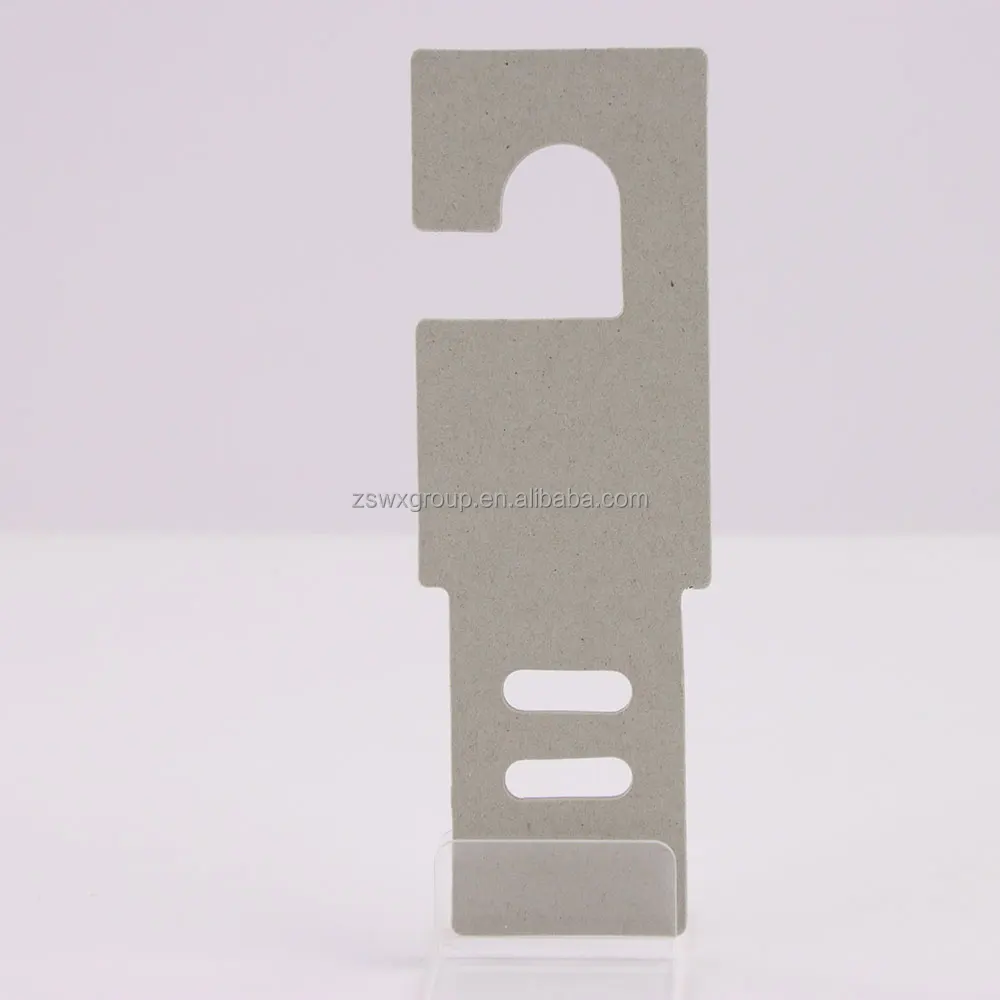 Custom Cardboard Paper Hanger Hook Product with Hole Sock Display ...