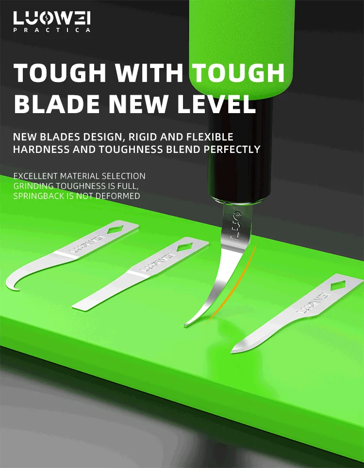 Luowei Lw-k1 Elaborate Balance Hard Soft Blade And Holder Cleaning ...