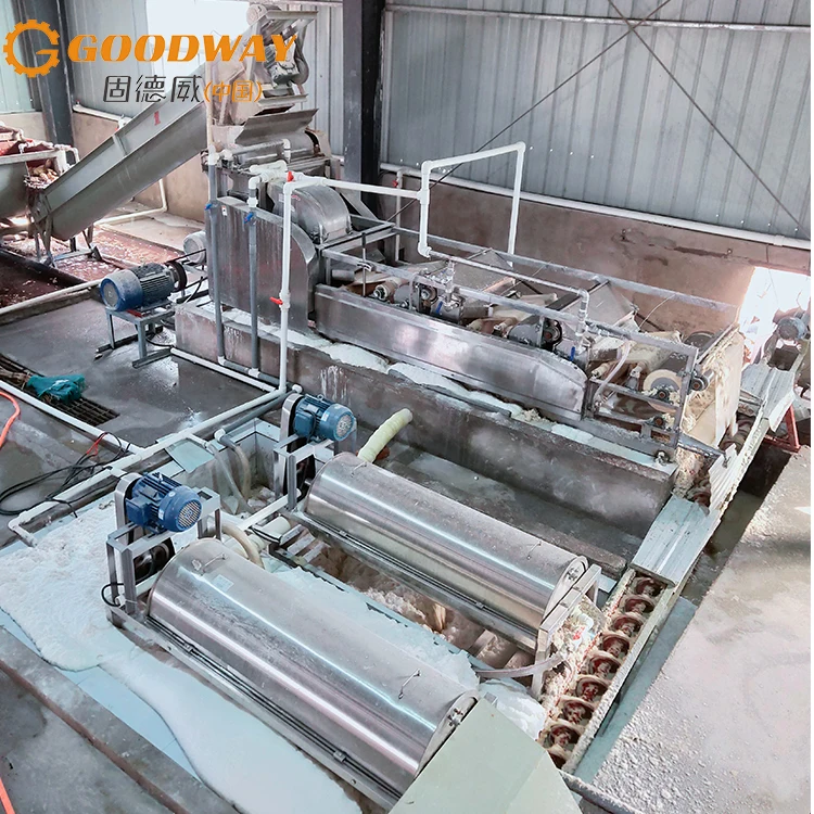 Cassava / Potato Starch Processing - High Efficiency Machine