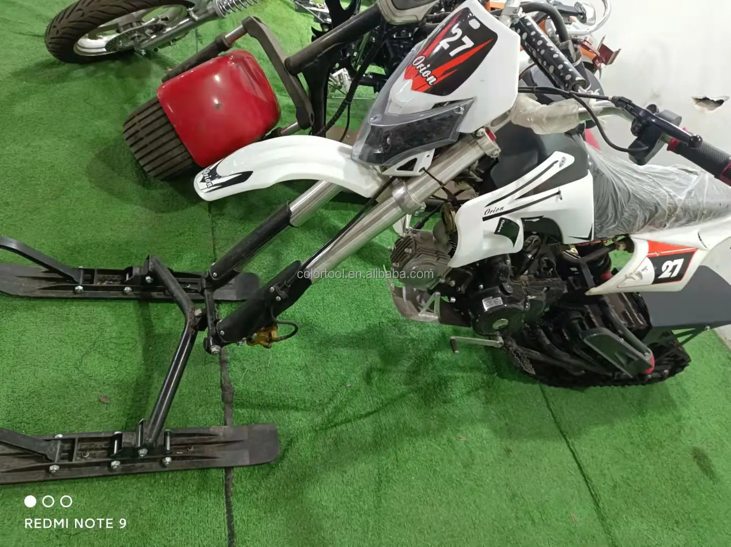 DIY Off-road Motorcycle Rubber Tracks & Sled Boards for Dirt and Snow ...