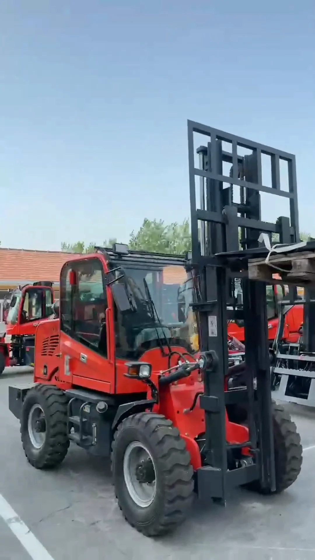 Small All Terrain Off Road Forklift 2.5 Ton Forklift Truck Forklift 2 ...