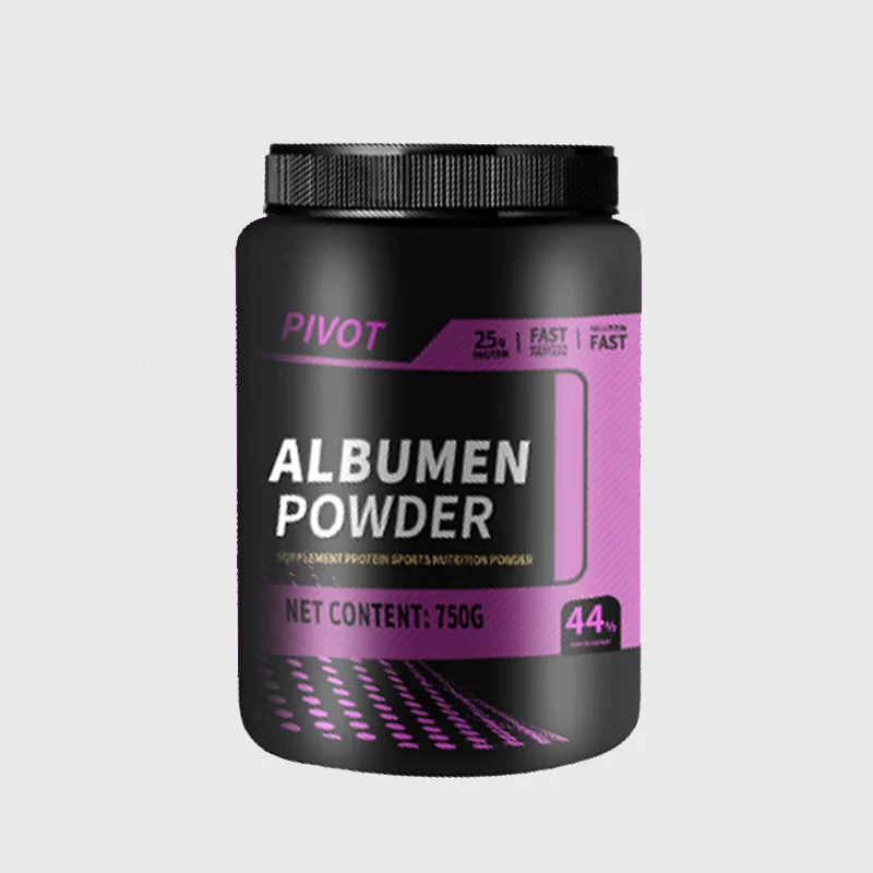 Supplement Bottle - Black Protein Powder Container