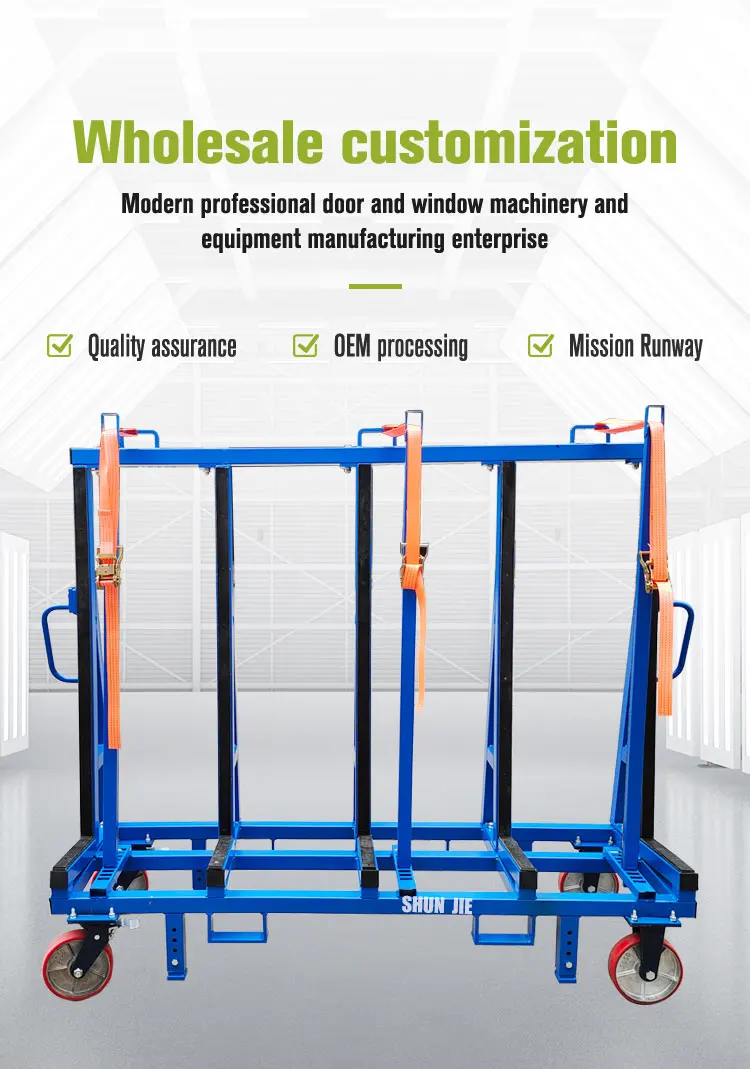 Metal Storage Glass Transport Trolley Rock Panel A Frame Rack For ...