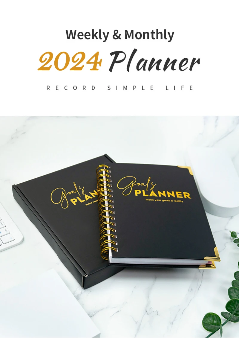 Customized Gift Set Personalized Student English Year Diary Monthly ...