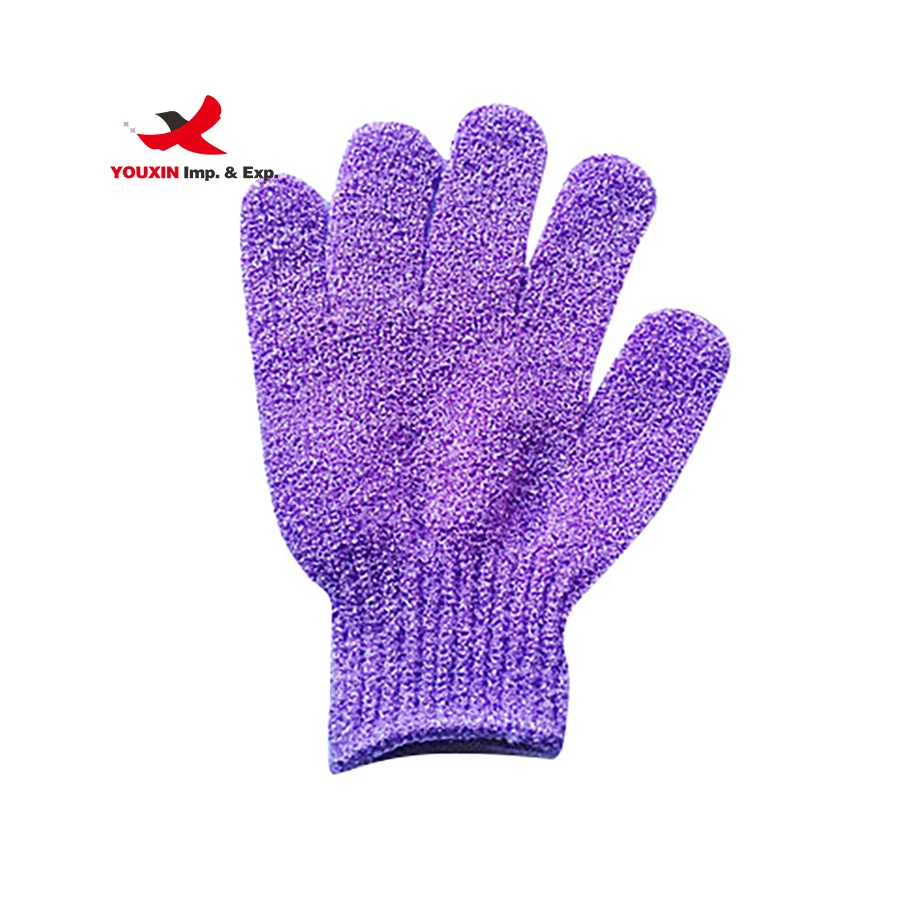 Fengfly Nylon Five Fingers Mitt - Efficient Body Exfoliator