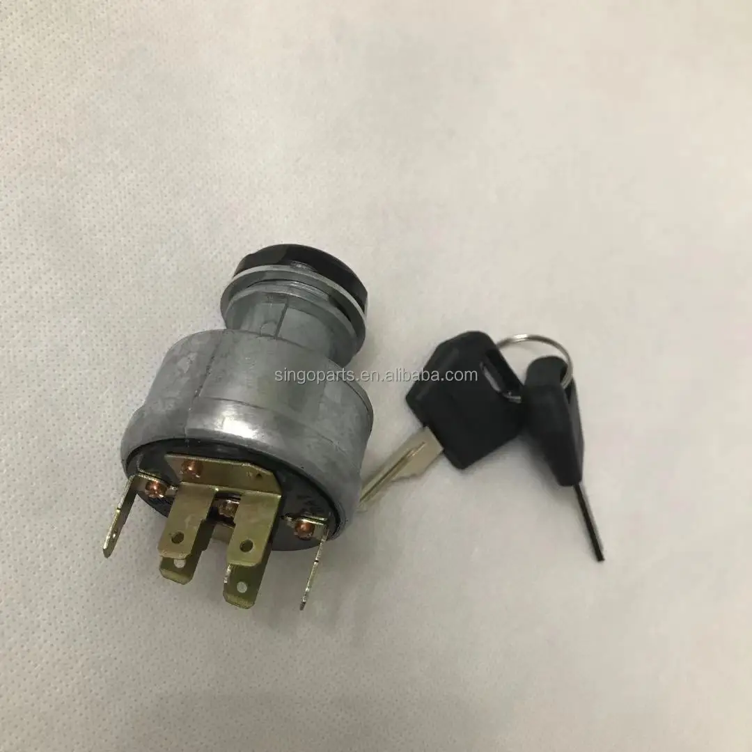 Universal Ignition Switch with 2 Keys for Case Tractors