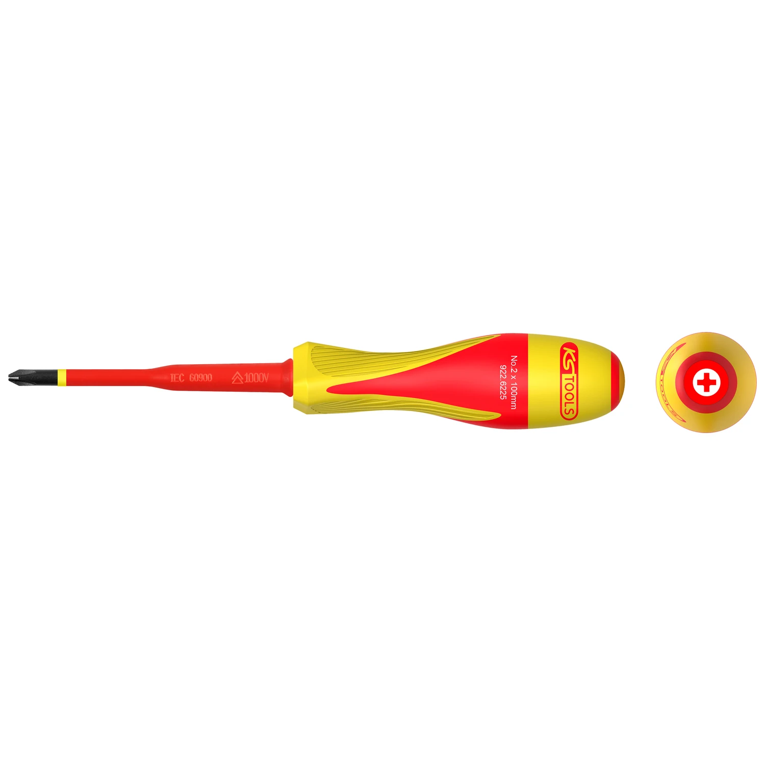 Phillips Bi-Material Insulated Screwdriver Set 1000V PH2 Torx Square ...