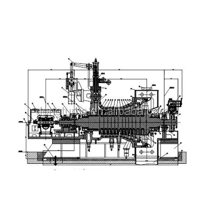 300MW Class Steam Turbine Generator for Coal-Fired Power Plant