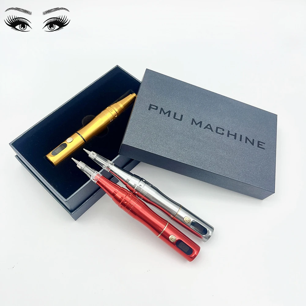 2023 New Upgrade Tattoo Gun Wireless Permanent Makeup Pen With Battery ...