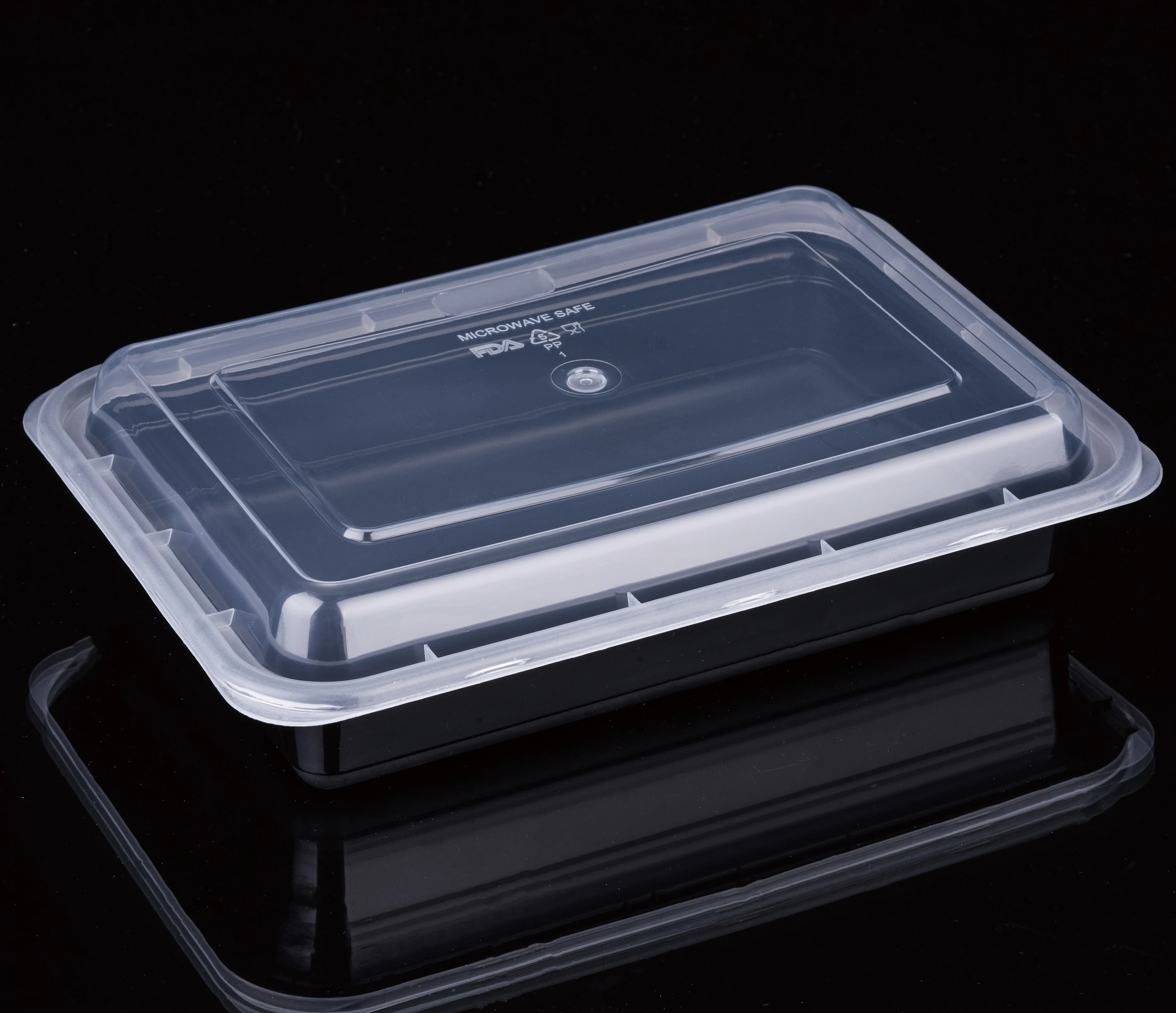 Reusable Plastic Food Containers - Microwave & Dishwasher Safe