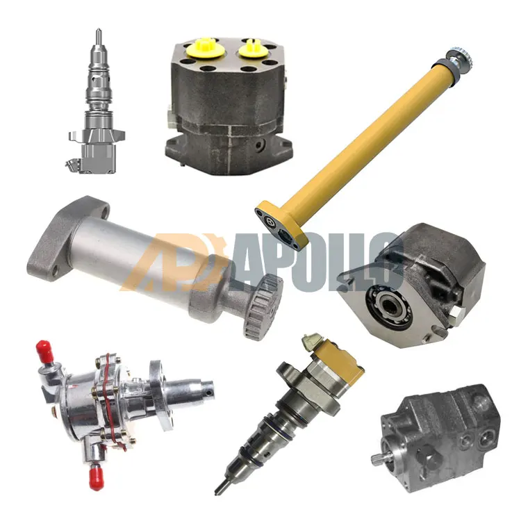 Apollo Excavator Excavator Fuel Pump Cat Engine Part 2s7264 2w2605 ...