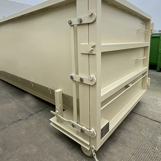 Waste Management Construction Hook Lift Container Disposable Dump Truck ...