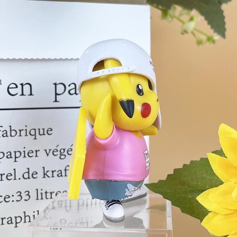 Pokem Anime Action Figure Kawaii Pika-chu The Anime Man Toys For ...