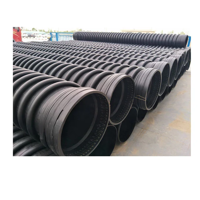 Large Diameter HDPE Krah Pipe 900mm & 1000mm for Underground Drainage ...