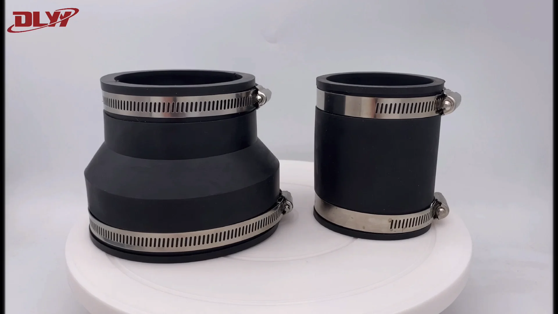 Plastic And Rubber Flexible Pipe Couplings -straight And Reducing Connectors - Buy Tpe Coupling ...