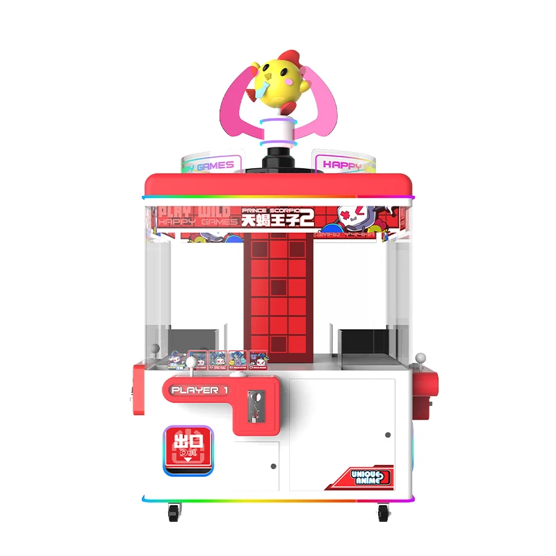 Unique Anime Multi Play Claw Machine Metal Cabinet Crane Venue Center ...