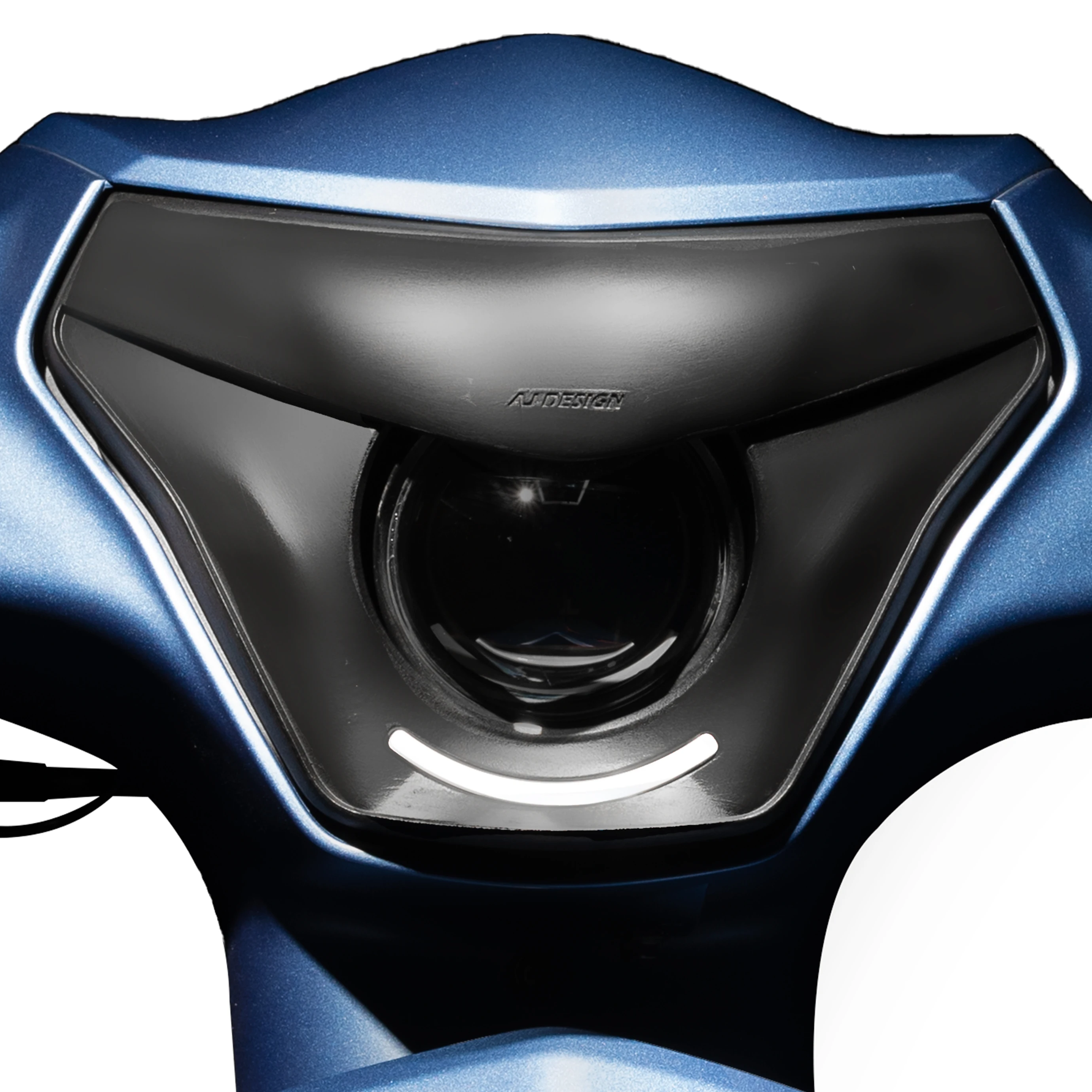 2024 Aj Made In Taiwan Natural White Welcome Function Demon Eye Motorcycle Daytime Running Led ...