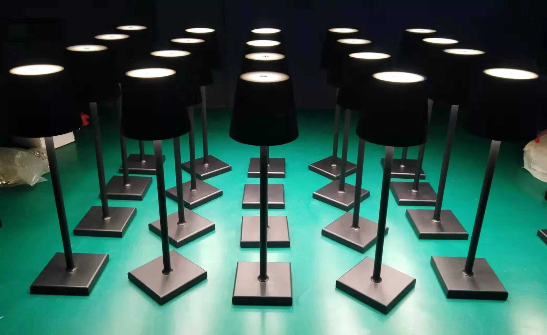 Classic Style Dimmable Home Decor Lampe De Table Led Gold Usb ...