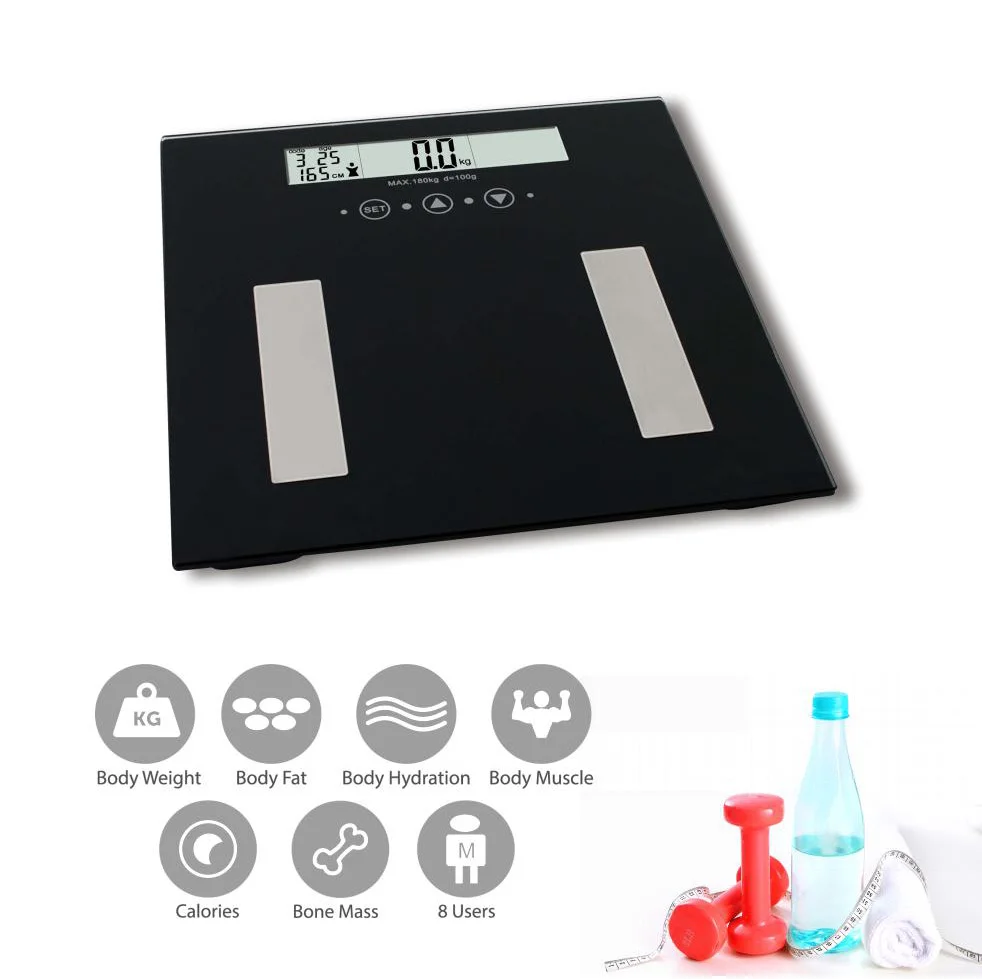 Oem Body Composition Analyzer Smart Weight Scale Bluetooth With Lcd ...