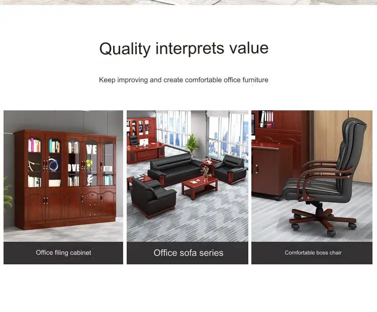 Durable & Stylish Office Furniture - CEO Manager Table