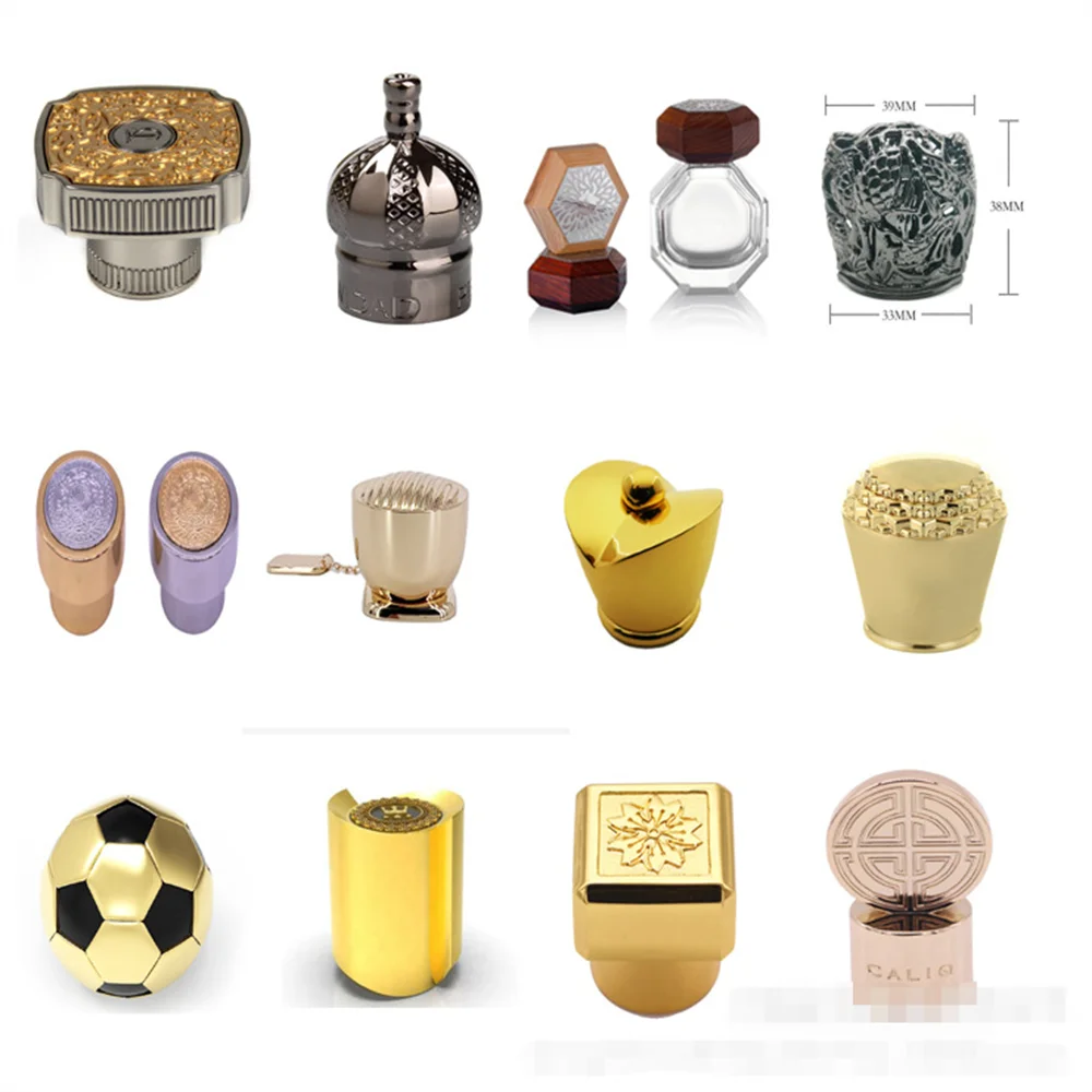 Newly Luxury Perfume Bottle Cap Abs Al Aluminum Perfume Bottle Caps ...