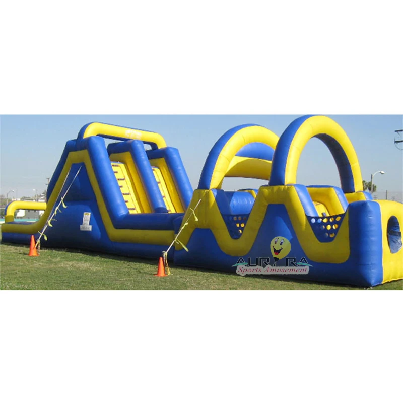 Guangzhou Obstacle Race On Land Adults Inflatables Obstacle Course ...