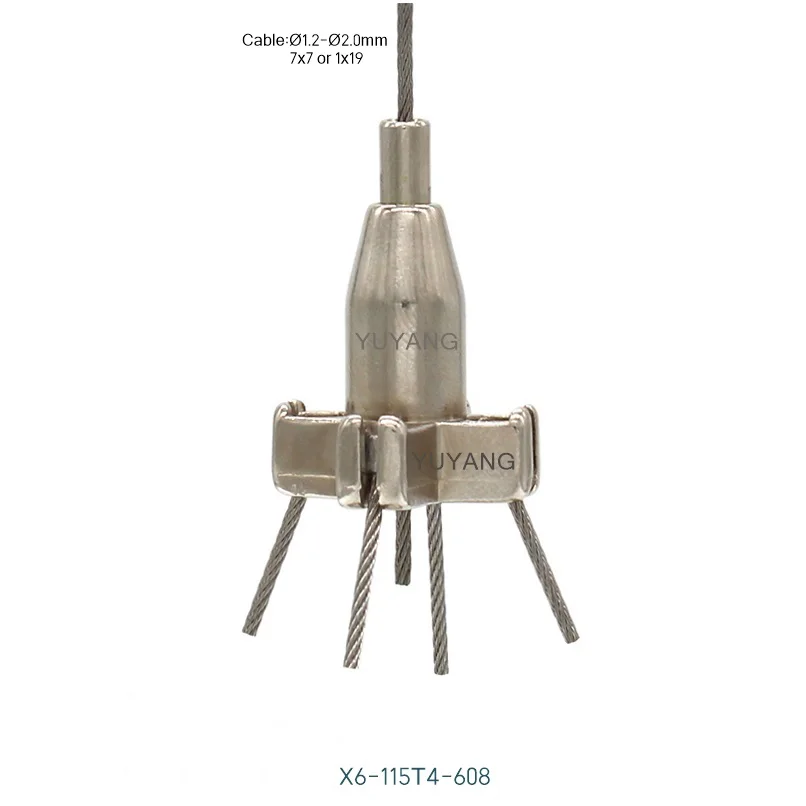 Hanging Suspension Adjustable Cable Gripper For Lighting - Buy Cable ...