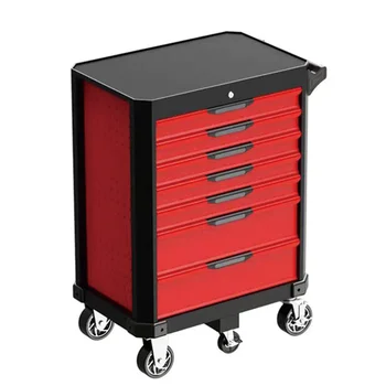 Heavy Duty Professional Movable Tool Trolley Chest Workshop Garage Storage 7 Drawer Tool Box ...