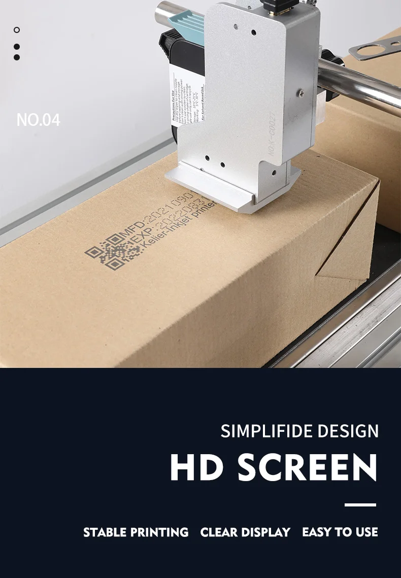 KELIER KX180 Inkjet Printer - Fast, Easy QR Code Printing