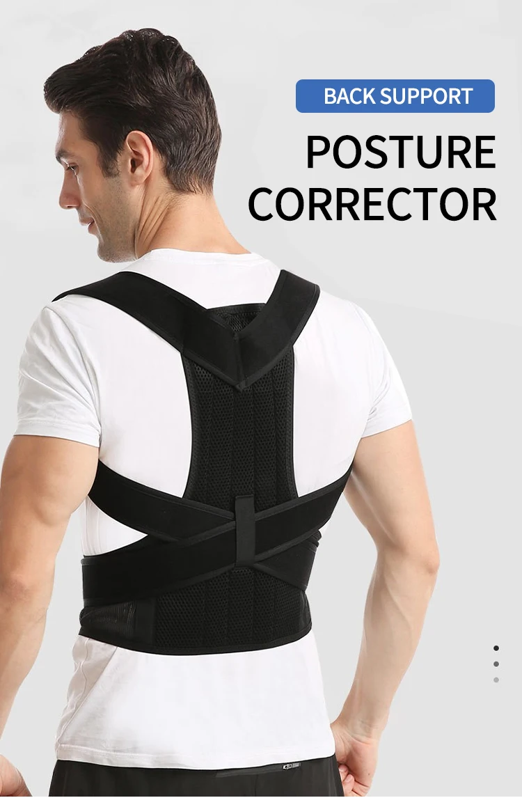 High Quality Adjustable Belt Straight Shoulder Posture Corrector Brace ...