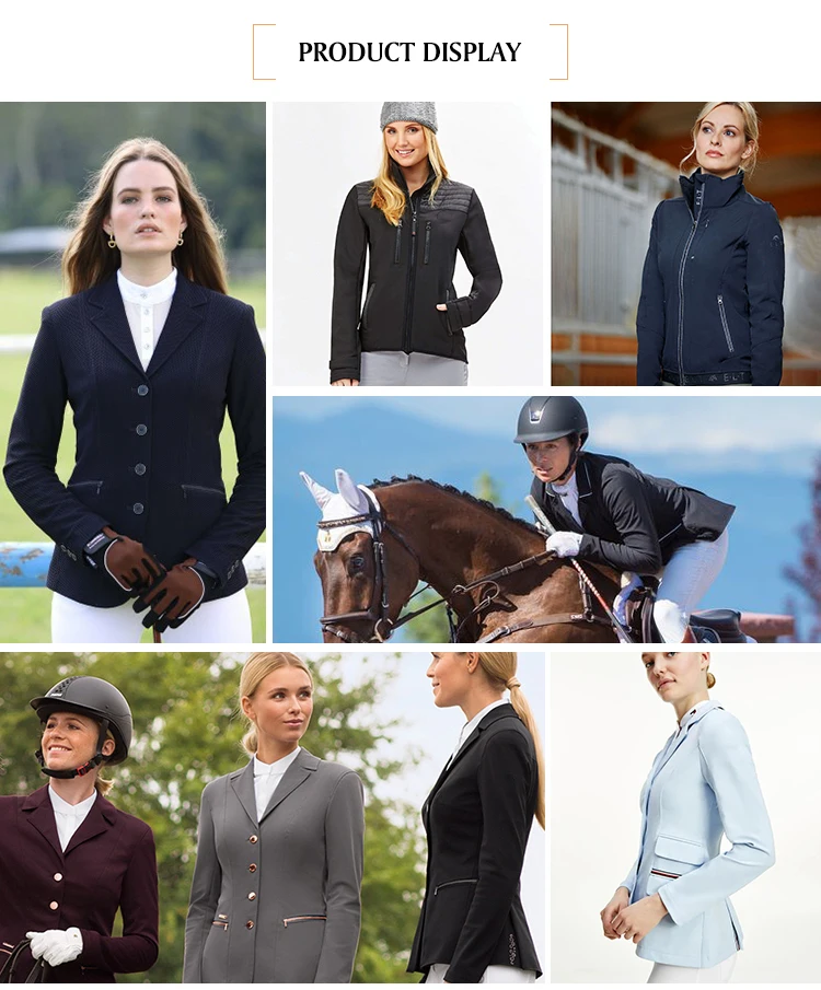 High Quality Equestrian Horse Riding Show Jacket For Sale Easy To Use ...