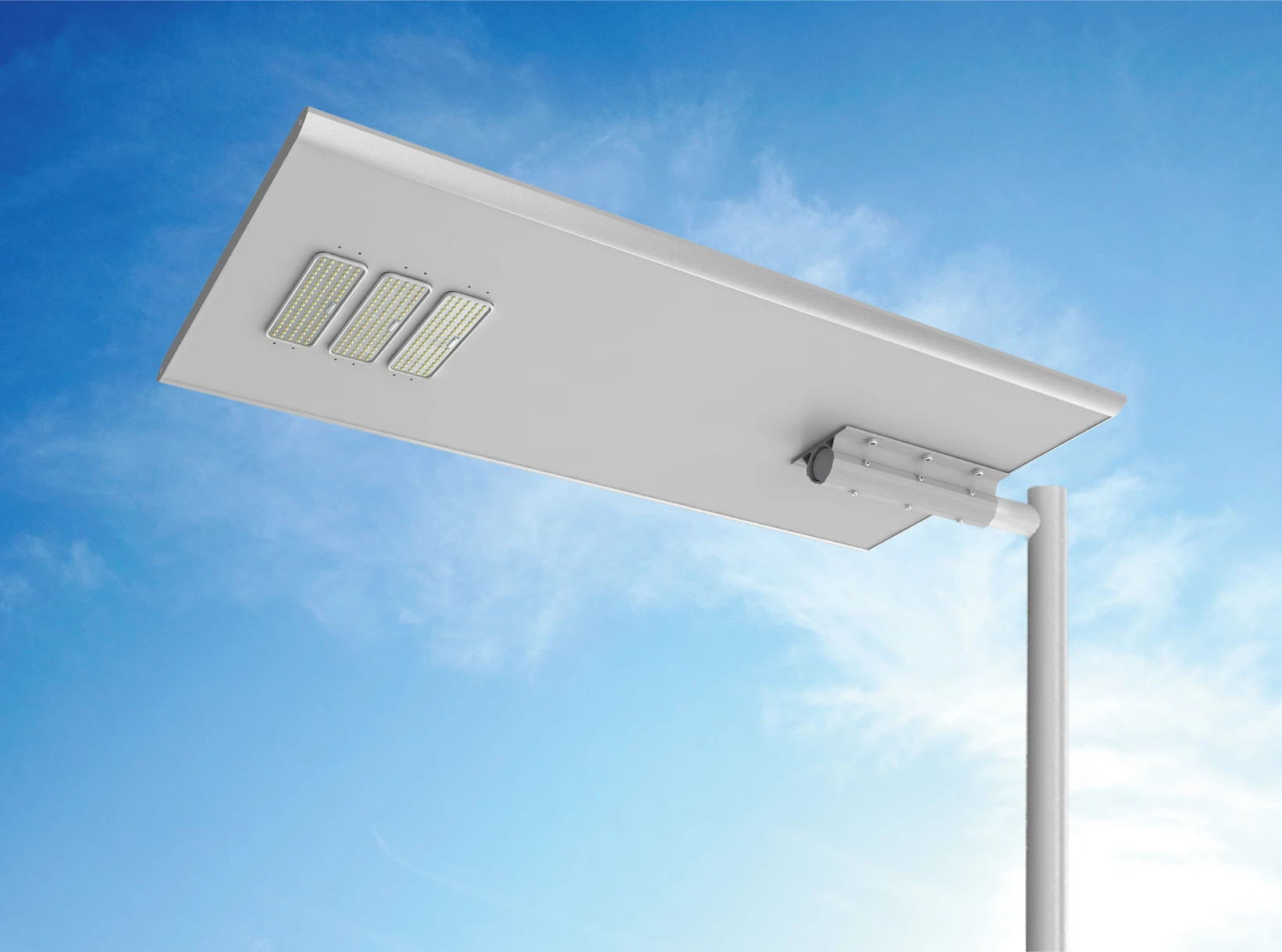 Longvolt Remote Control Outdoor Solar Power Led Street Light With ...