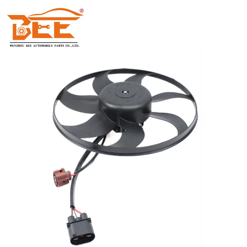 Radiator Cooling Fan For Audi VW 1K0959455FJ 1K0959455DL 1K0959455FE ...