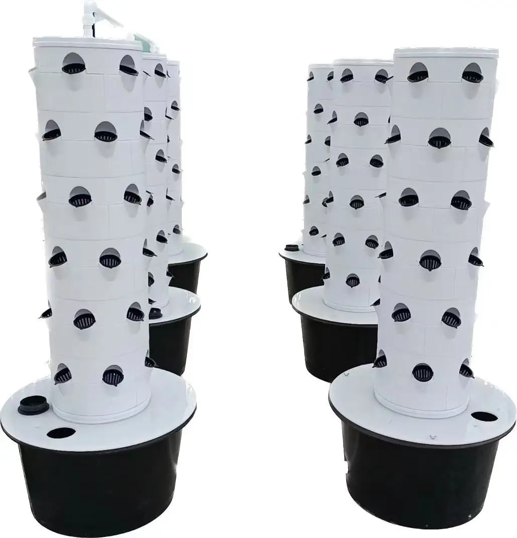 High Quality Vertical Grow Tower Column Aerosol Cultivation System ...