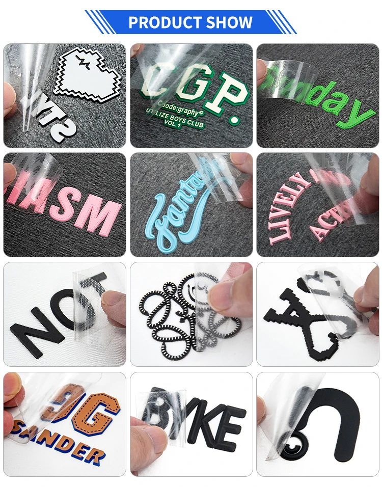 Custom T-shirt Neck Labels Paper Laser Puff Print Heat Transfer Tags ...