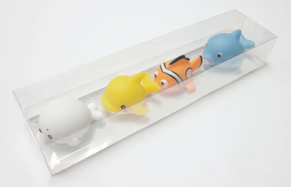Led Flashing Fish Sea Animal Light Up Baby Bath Toy Set - Buy Led ...