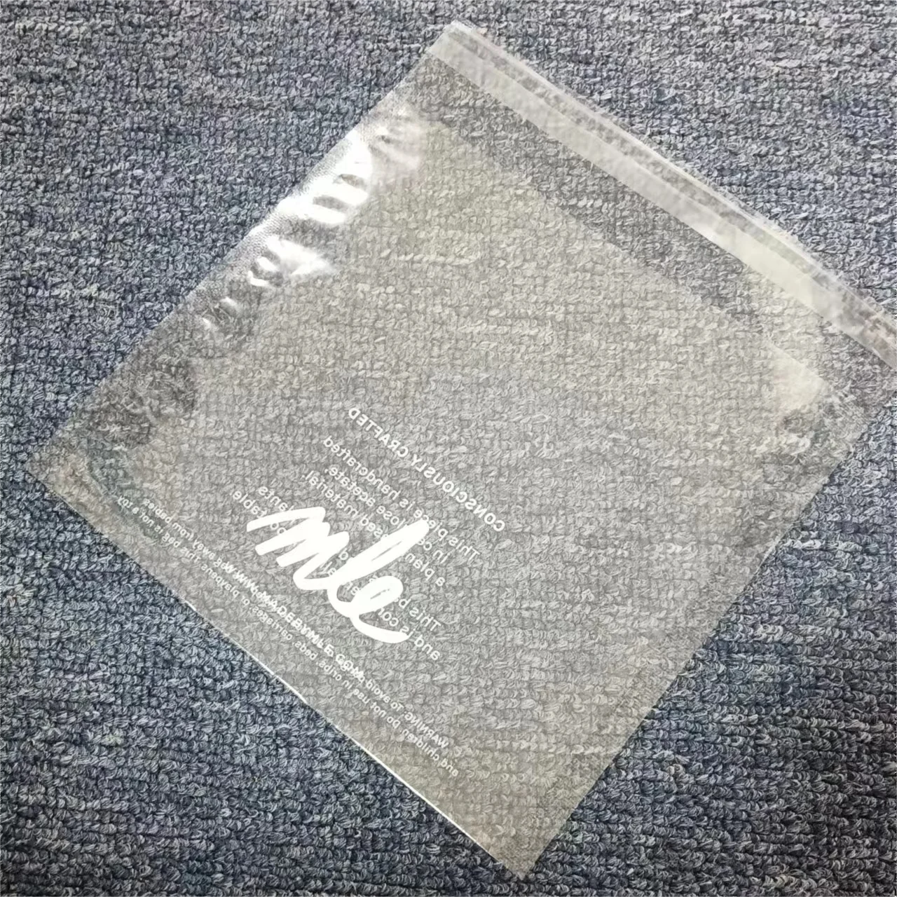 Custom High Clarity Food Grade Soft Compostable Biodegradable ...