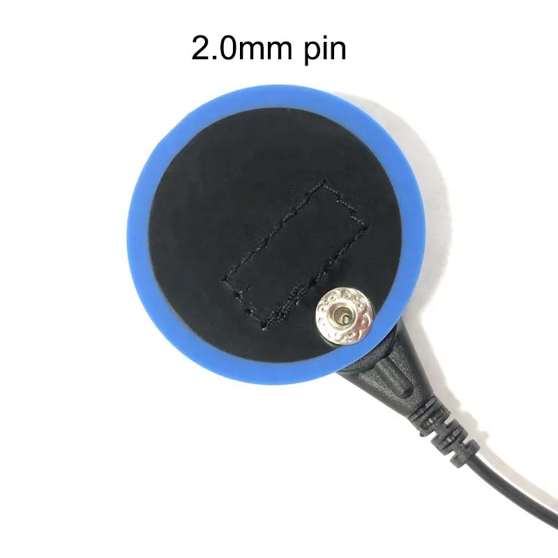 Jinke Tens Ems Electrode Magic Tape Snap On Snap Buttons Medical ...