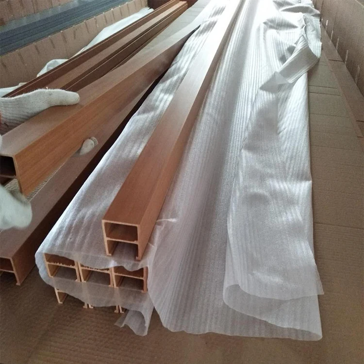 Waterproof Wpc Wall Panel Pvc Film Wood Plastic Wpc Ceiling Slat ...