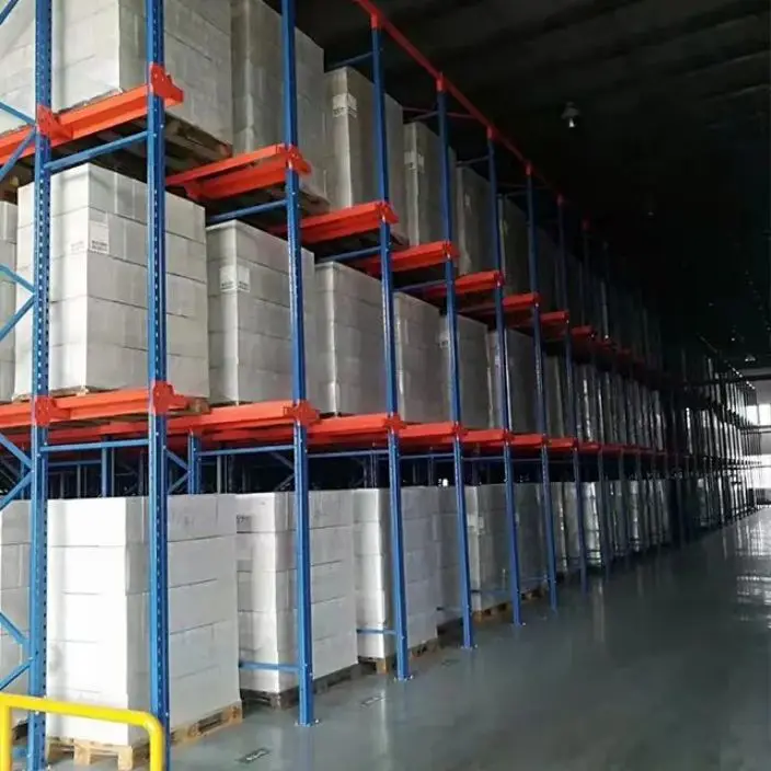 Heavy Duty Black Rack Adjustable Metal Warehouse Storage Durable ...
