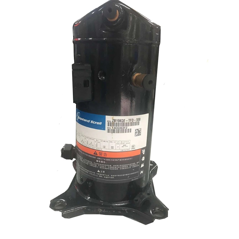4HP ZF13KQE-TFD-5L1 Frozen Scroll Compressor Suit for R404A Refrigerant ...