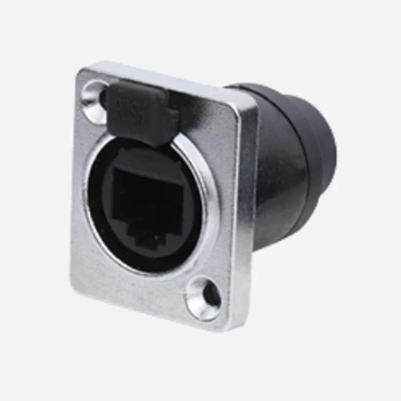 Shell Male RJ45 Cable Chassis for Ethernet OEM Professional