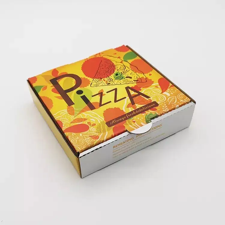 Wholesale Pizza Box Package Carton Supplier Custom Logo Design Printed ...